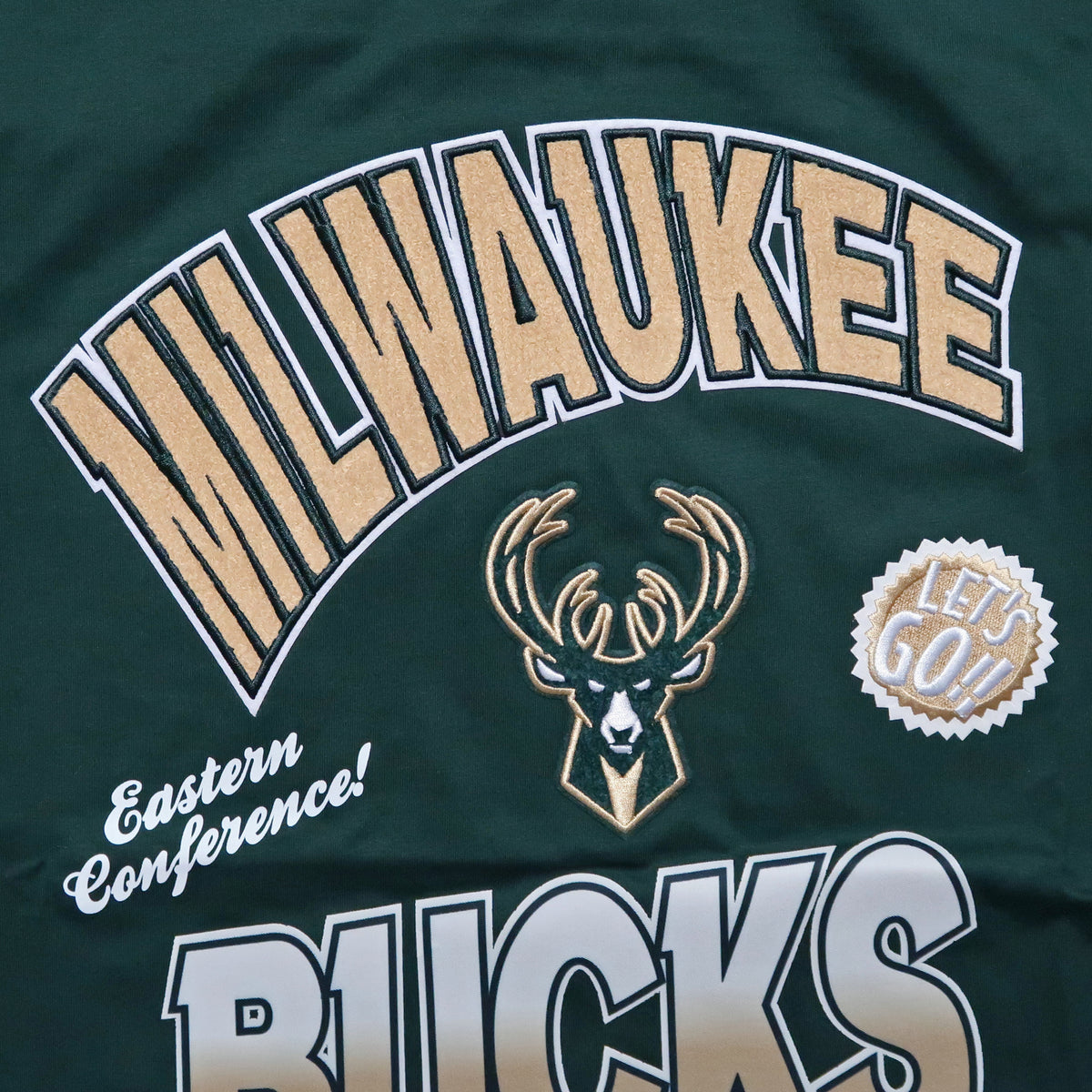 Pro Standard Milwaukee Bucks Turn It Up Drop Shoulder T-Shirt ...