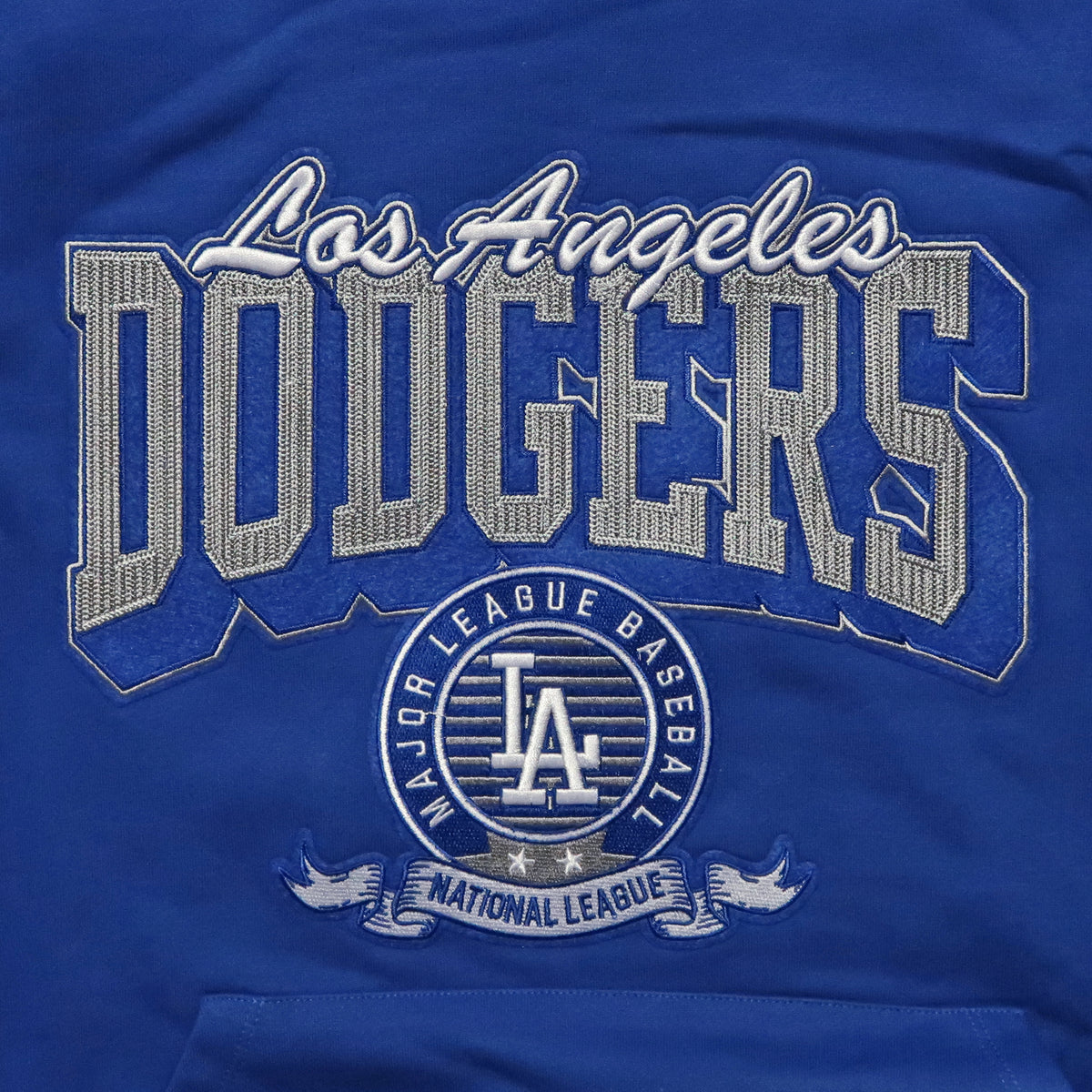 Pro Standard Los Angeles Dodgers Team Badge Rib Hoodie – Envisionsinc
